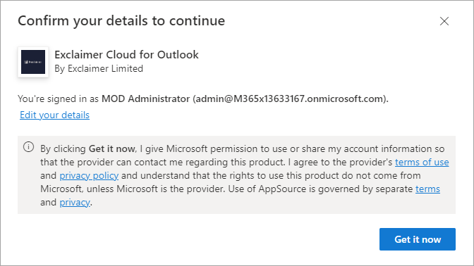 Onboarding Exclaimer for Client-Side (Microsoft 365) – Exclaimer ...